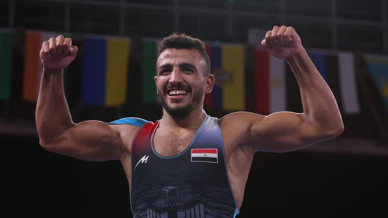 Egypts El Sayed Wins Mens Greco Roman 67kg Bronze Al Bawaba 